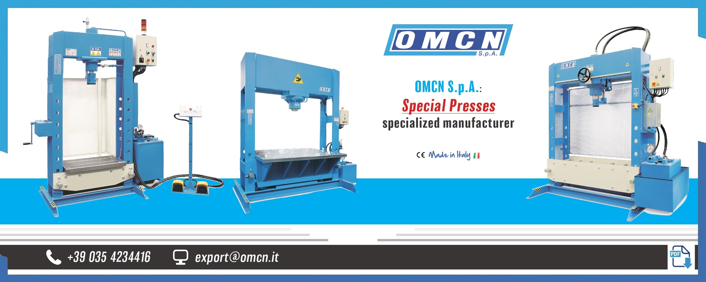 banner presse ing - OMCN S.p.A.